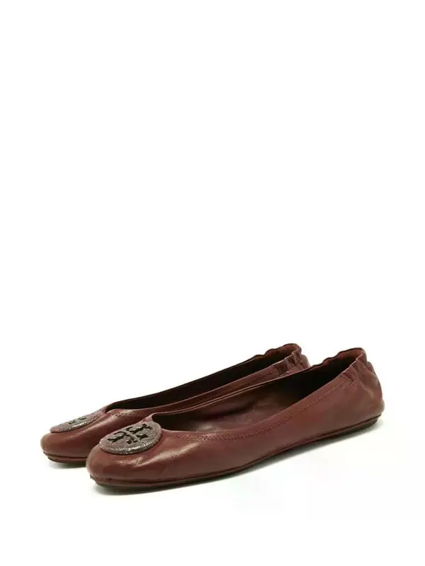 Tory Burch Minnie Leather Ballet Flats