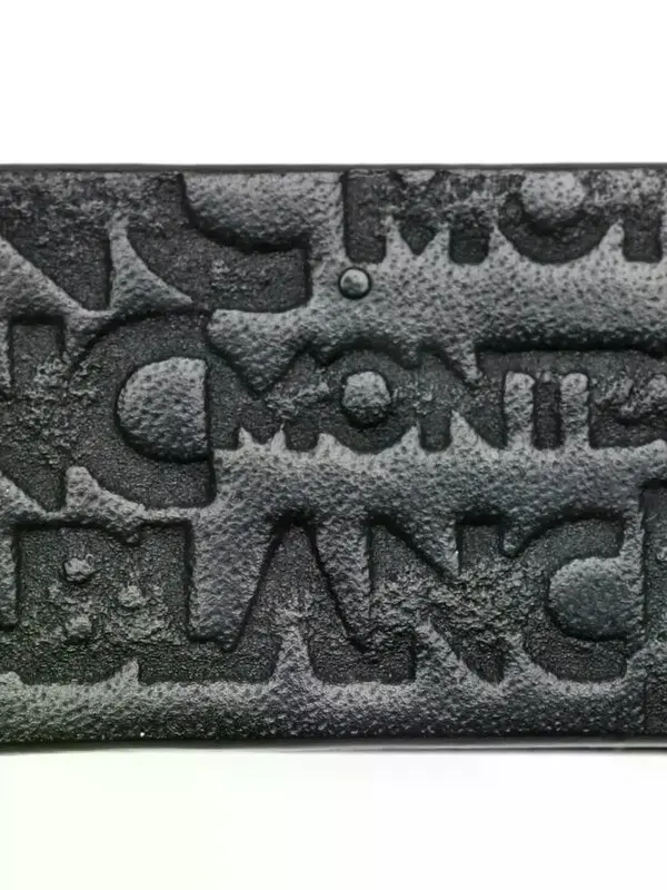 Montblanc Embossed Leather Key Chain