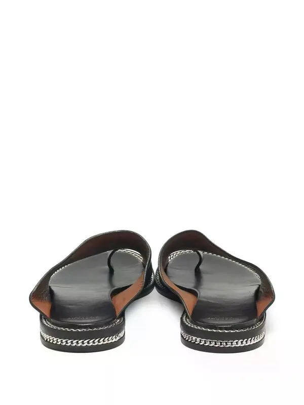 Givenchy Chain-detail Leather Sandals