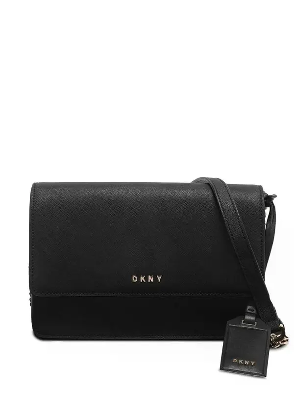 Dkny Logo-detail Leather Cross Body Bag
