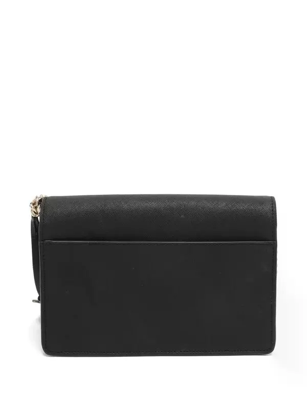 Dkny Logo-detail Leather Cross Body Bag
