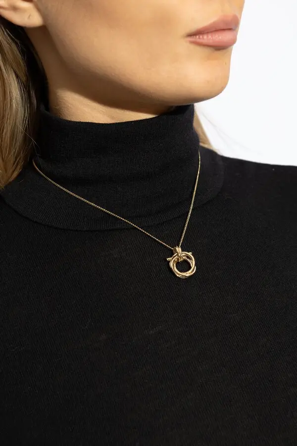 FERRAGAMO Logo Necklace