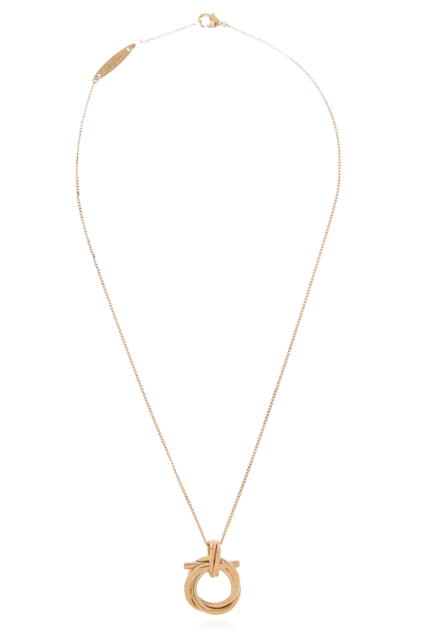 FERRAGAMO Logo Necklace