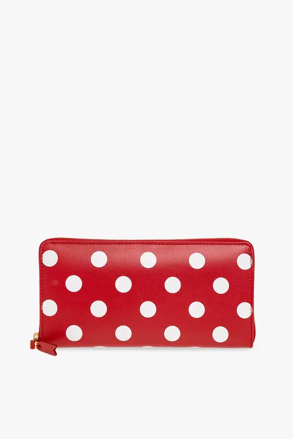 Comme Des Garçons Zip-around Leather Wallet