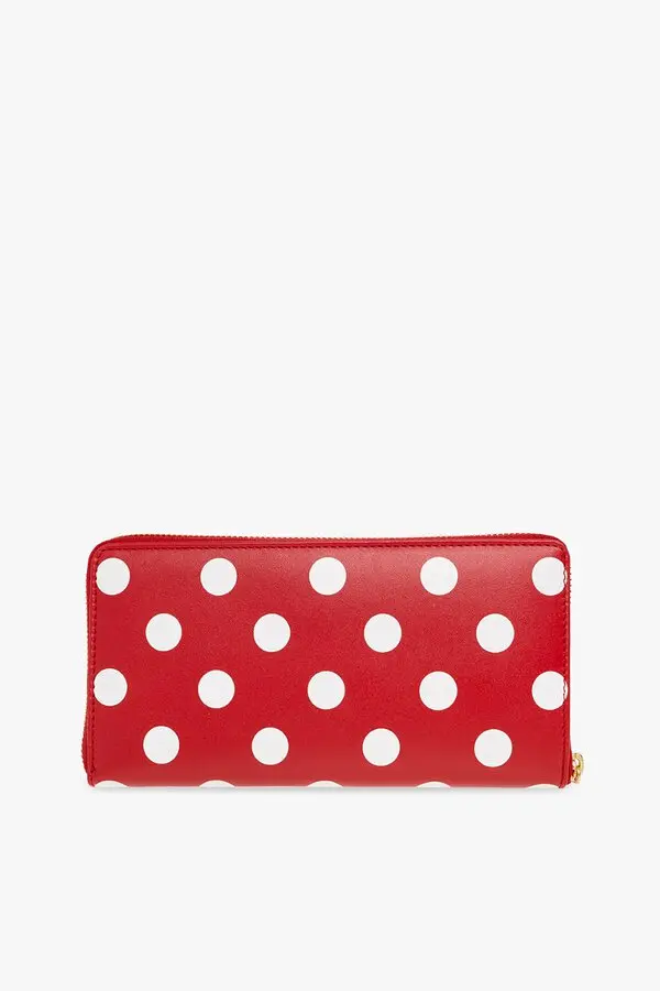 Comme Des Garçons Zip-around Leather Wallet