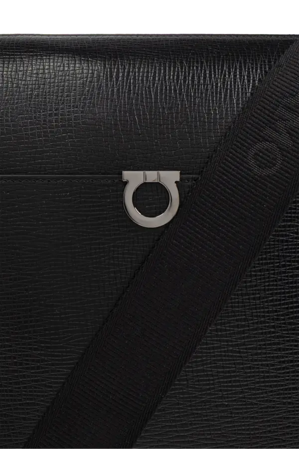 FERRAGAMO Leather "trading" Shoulder Bag