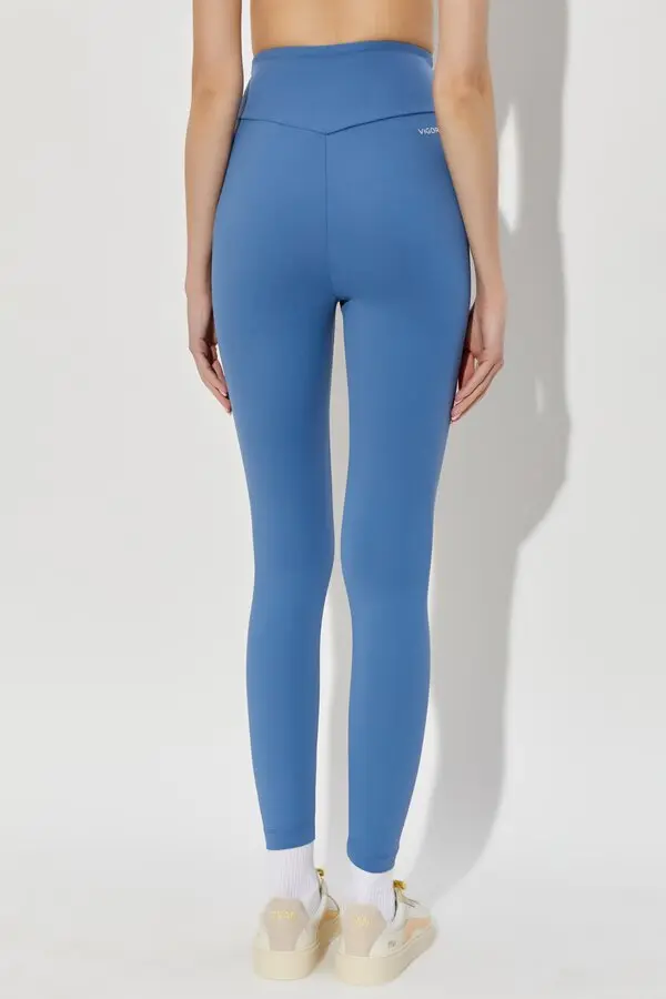 EA7 Training Leggings With Logo - Blue