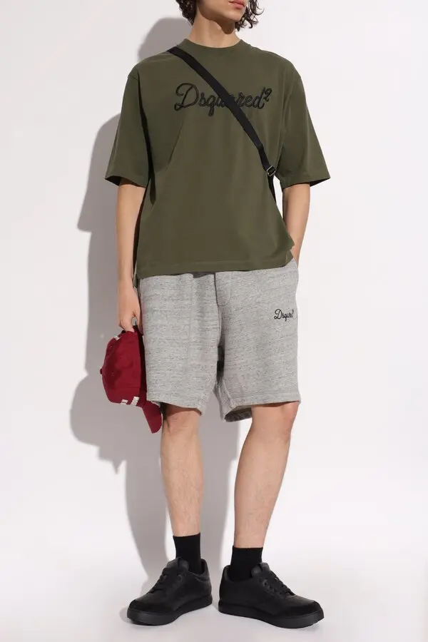 Dsquared2 T-shirt With Logo - Green