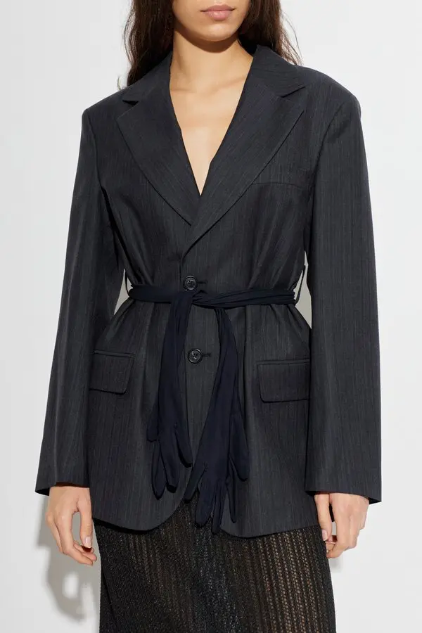 MAISON MARGIELA Blazer With Long Gloves