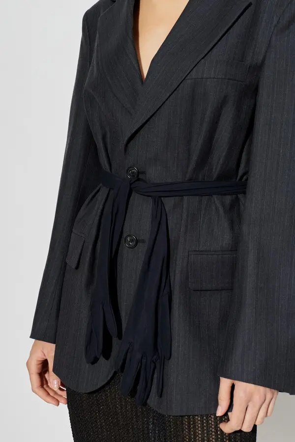 MAISON MARGIELA Blazer With Long Gloves