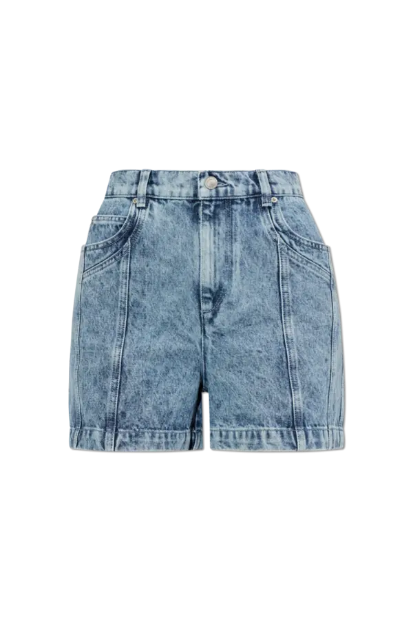 MARANT ETOILE Joely Denim Shorts - Blue