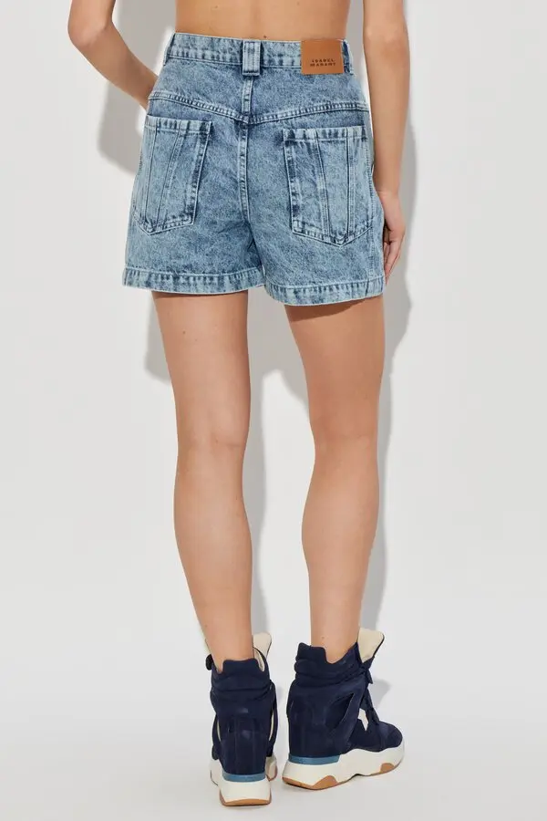 MARANT ETOILE Joely Denim Shorts