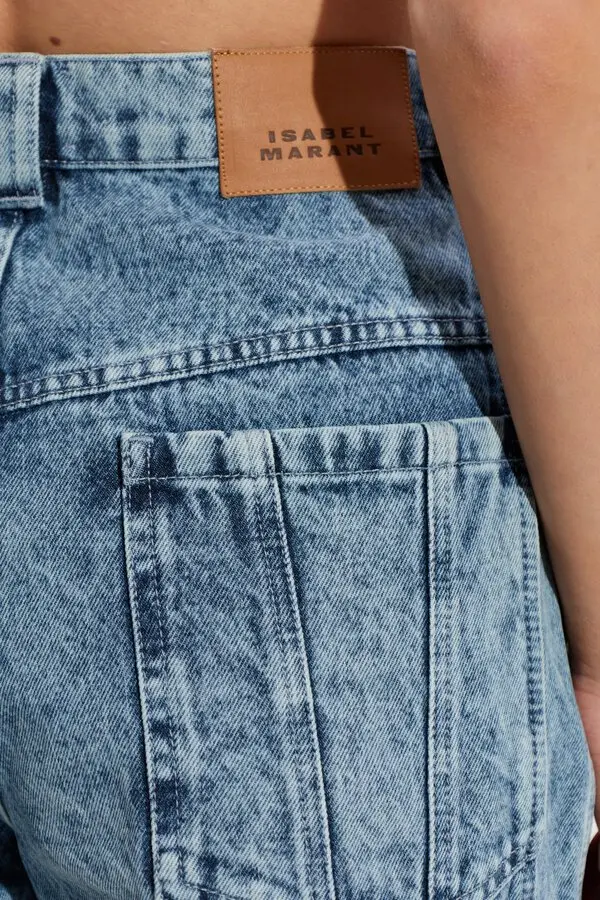 MARANT ETOILE Joely Denim Shorts