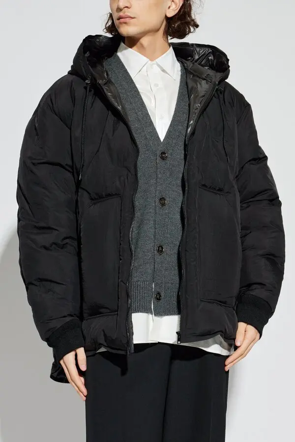 MAISON MARGIELA Insulated Hooded Jacket - Black