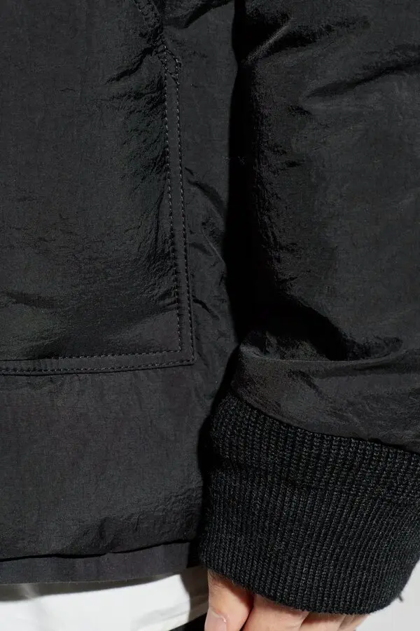 MAISON MARGIELA Insulated Hooded Jacket - Black
