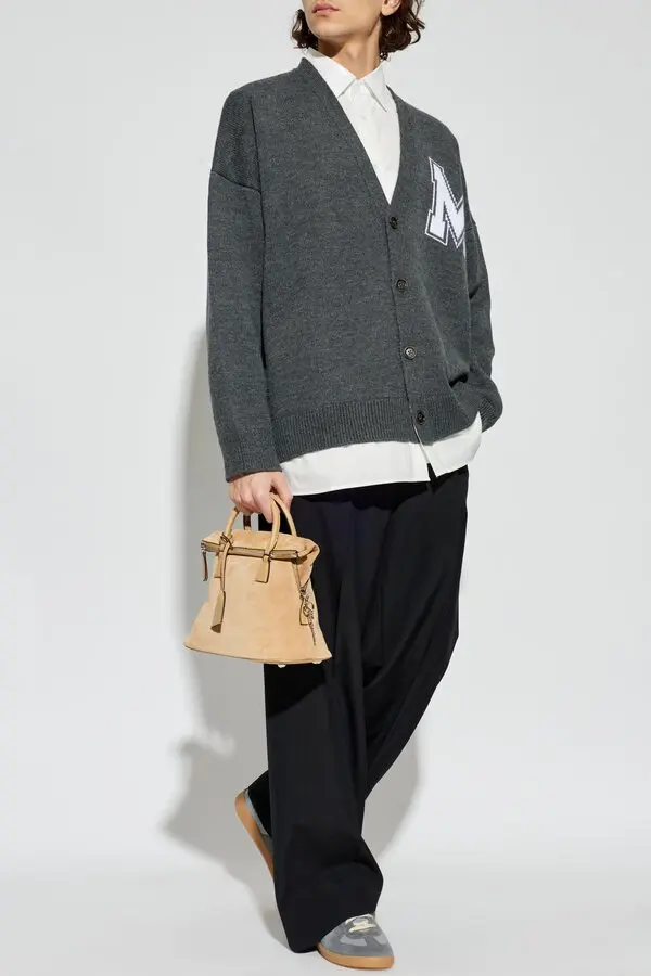 MAISON MARGIELA Cardigan With Shirt Elements