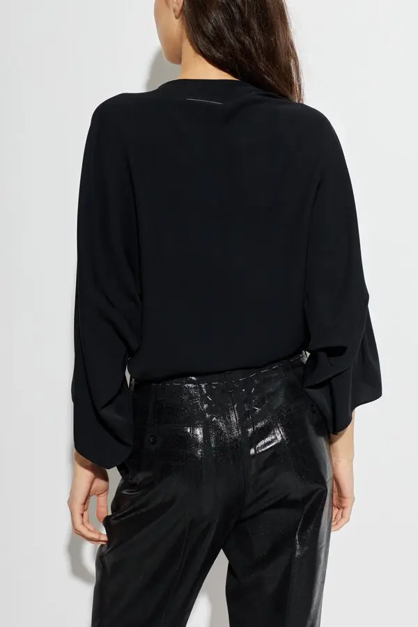 MAISON MARGIELA Draped Top - Black