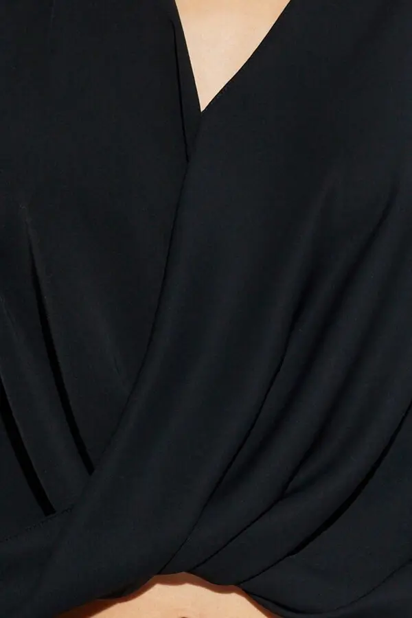 MAISON MARGIELA Draped Top - Black