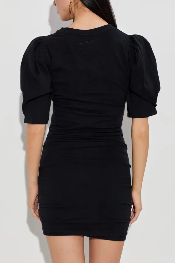 Isabel Marant Étoile Mylda Fitted Mini Dress - Black