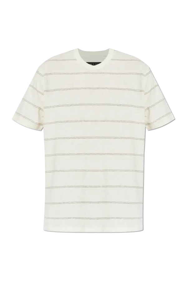 Rag & Bone T-shirt With A Striped Pattern
