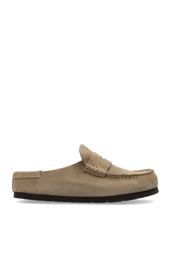 BIRKENSTOCK Naples Wrapped Mules - Beige