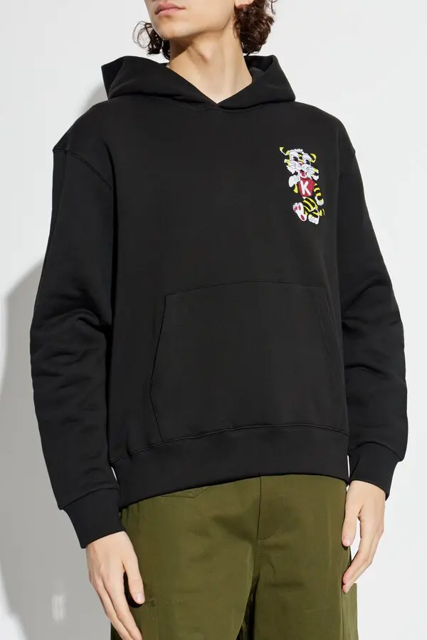 Kenzo Cotton Sweatshirt - Black