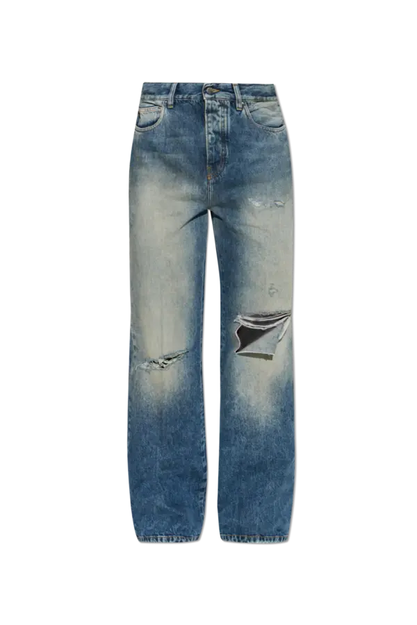 Amiri Flared Leg Jeans - Blue
