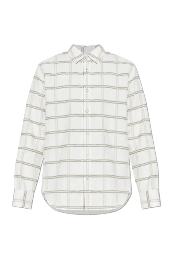 Rag & Bone Checked Pattern Shirt - White