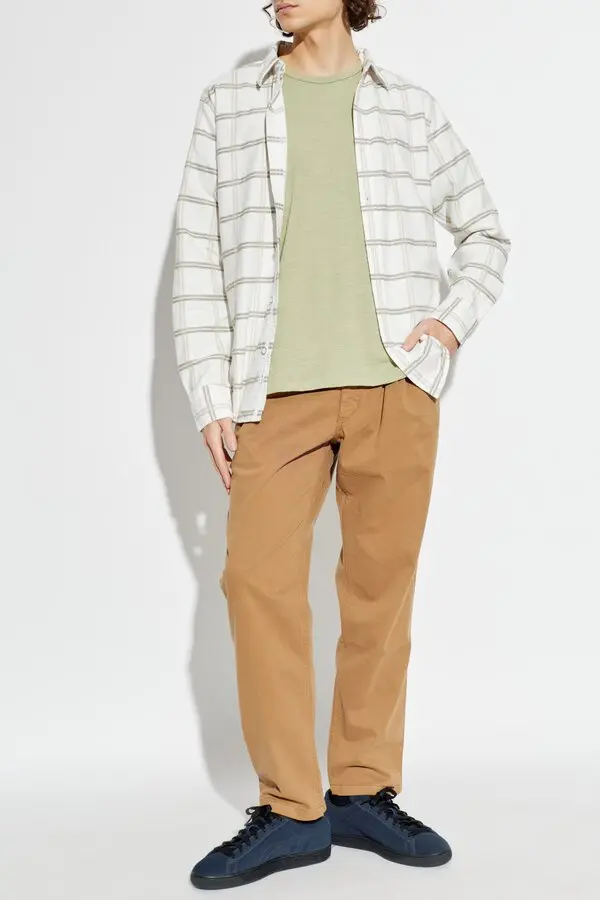 Rag & Bone Checked Pattern Shirt - White