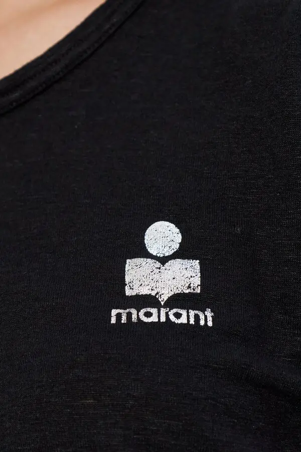 MARANT ETOILE Koldia T-shirt - Black