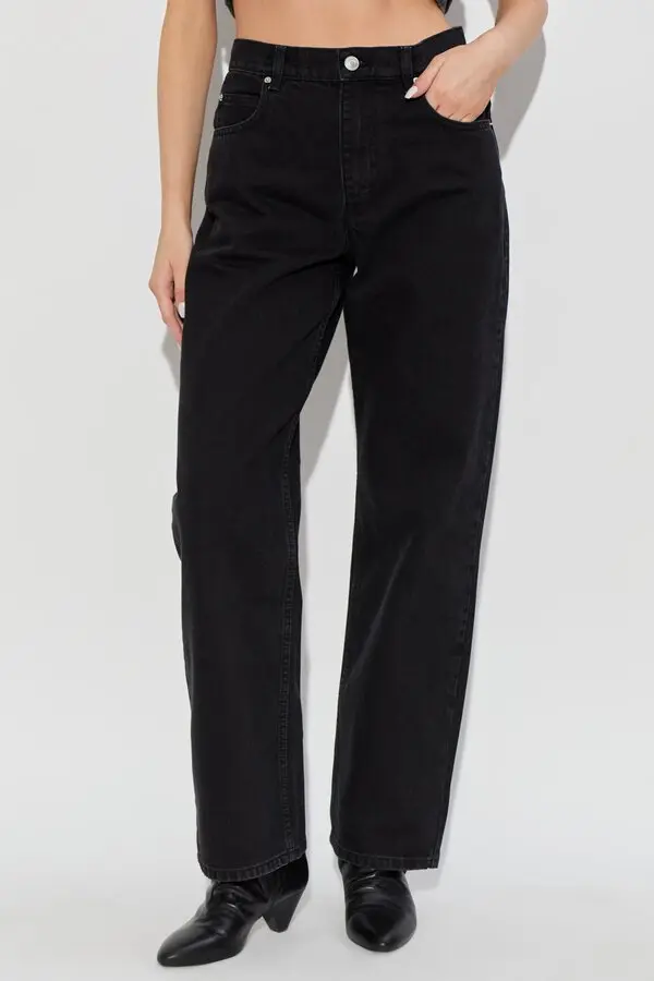 Isabel Marant Dromie Jeans - Black