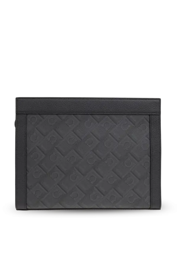 FERRAGAMO Embossed Leather Handbag