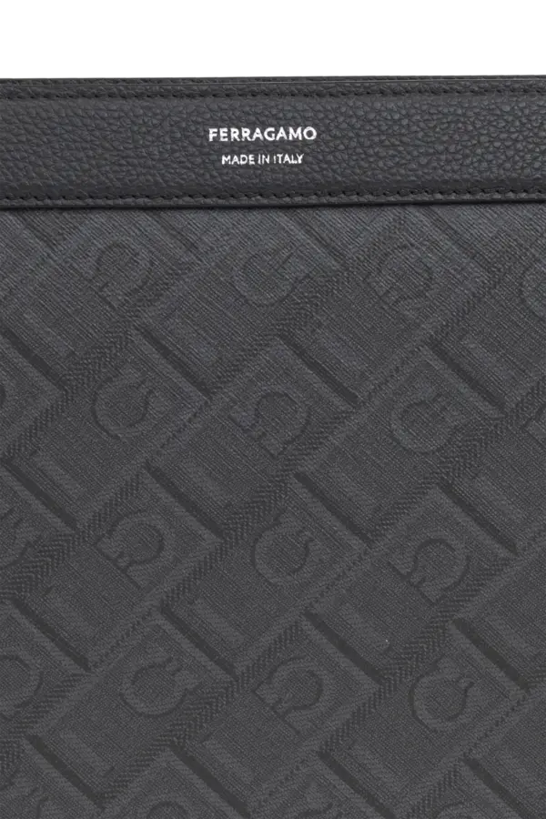 FERRAGAMO Embossed Leather Handbag
