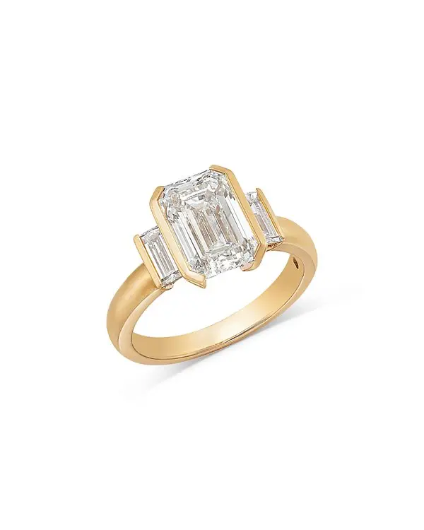 Bloomingdale'S Luxe Collection Lab Grown Diamond Engagement Ring 3.5 Tcw - Gold