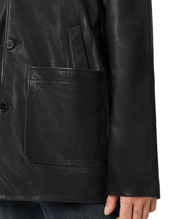 ALLSAINTS Toulouse Leather Coat