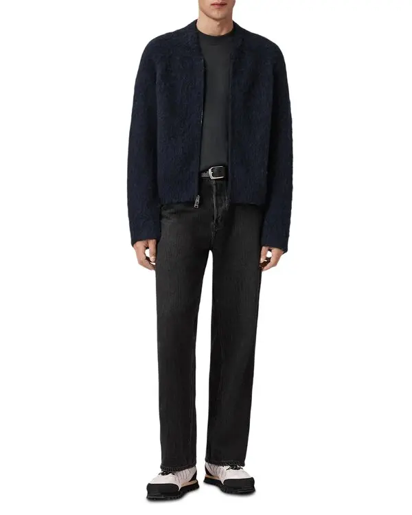 ALLSAINTS Sonny Zip Cardigan Sweater