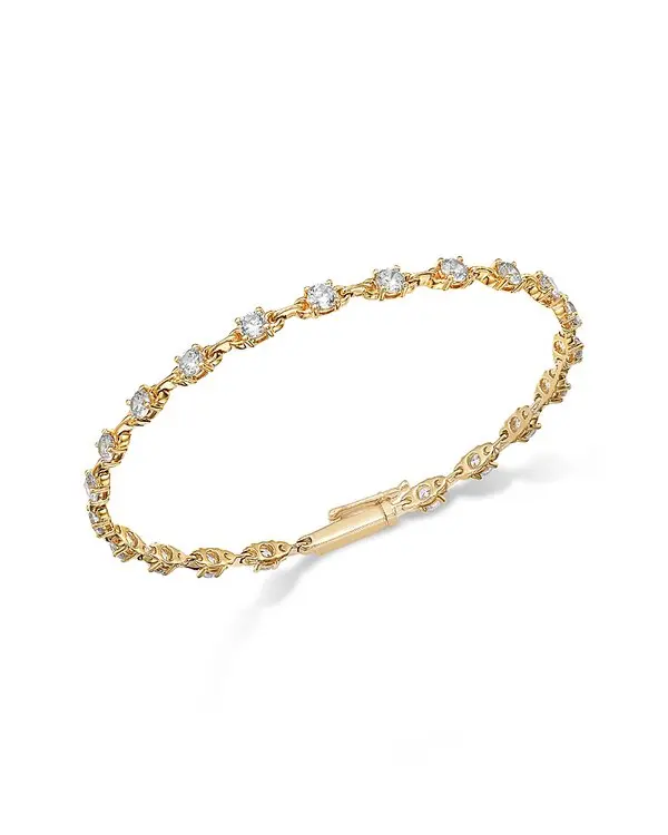 Bloomingdale'S Diamond Station Bracelet 3.0 Tcw - Gold