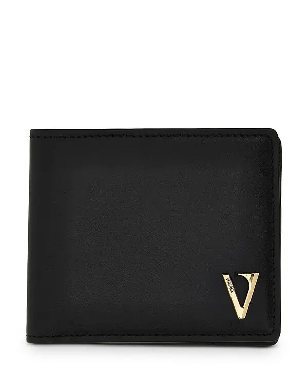 Versace La Medusa Card Holder - Black