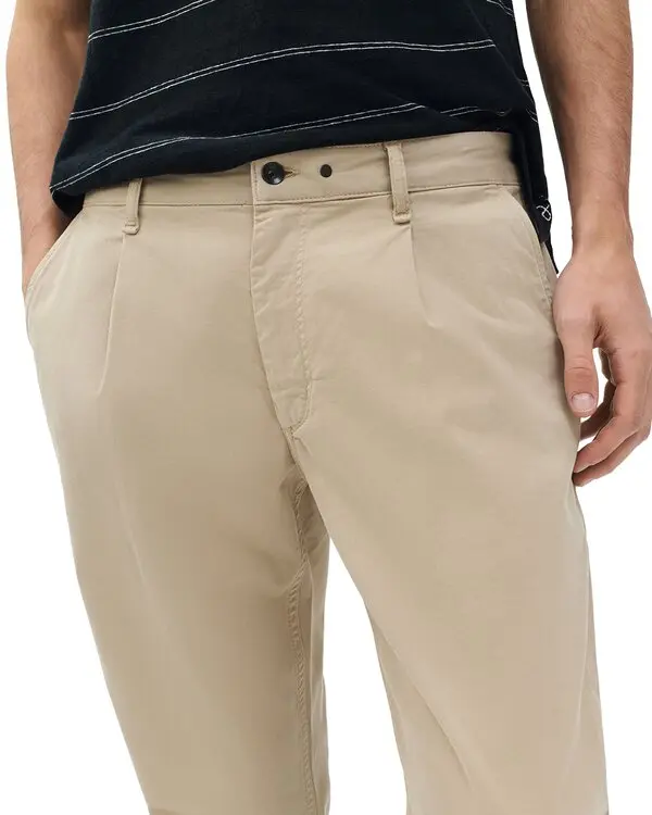Rag & Bone Evan Pleated Chino Pants - Light Multi
