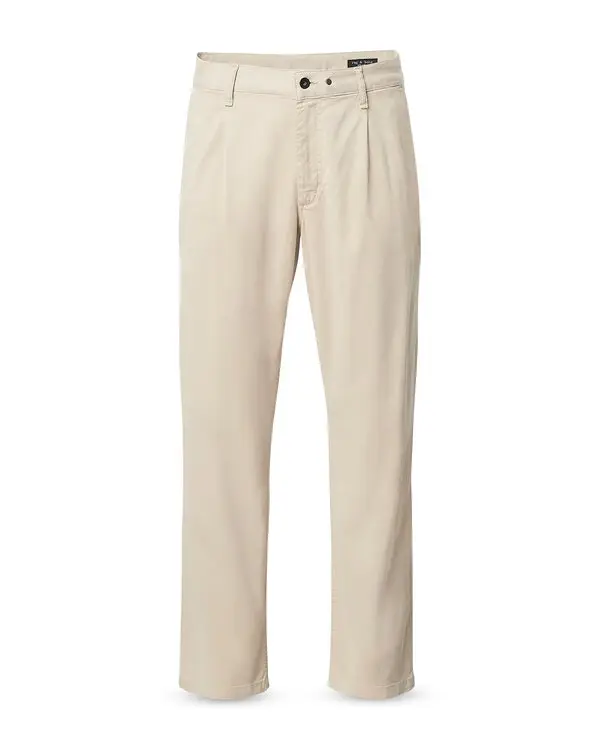 Rag & Bone Evan Pleated Chino Pants - Light Multi