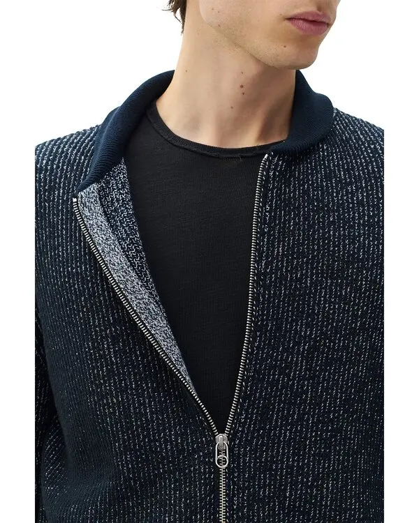 Rag & Bone Simon Bomber Jacket - Navy Multi