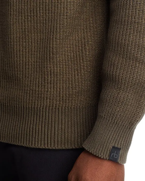 Rag & Bone Simon Marl Crewneck - Army Multi