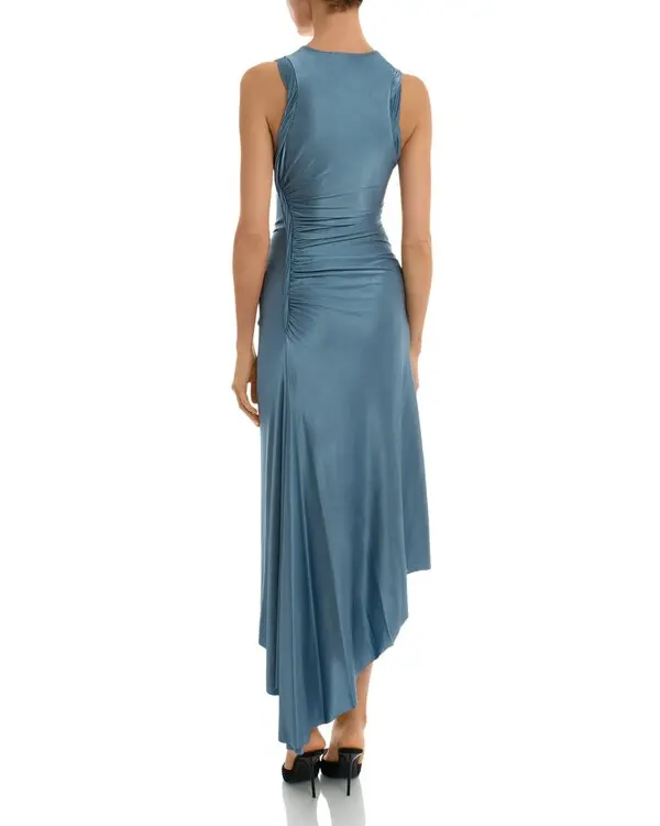 Victoria Beckham Sleeveless Midi Dress - Stone