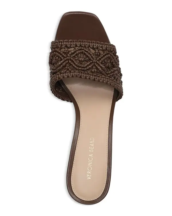 Veronica Beard Woven Wedge Sandals