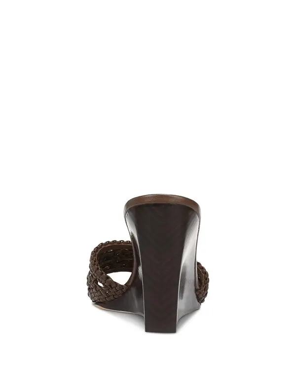 Veronica Beard Woven Wedge Sandals