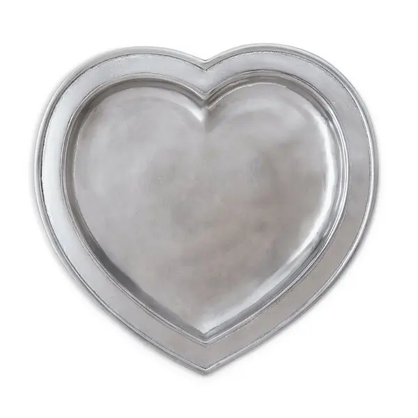 MATCH Pewter Heart Tray