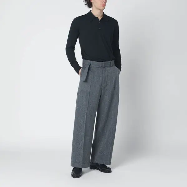 John Smedley Wool Polo Shirt
