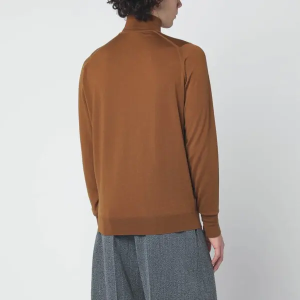 John Smedley Wool Turtleneck Sweater