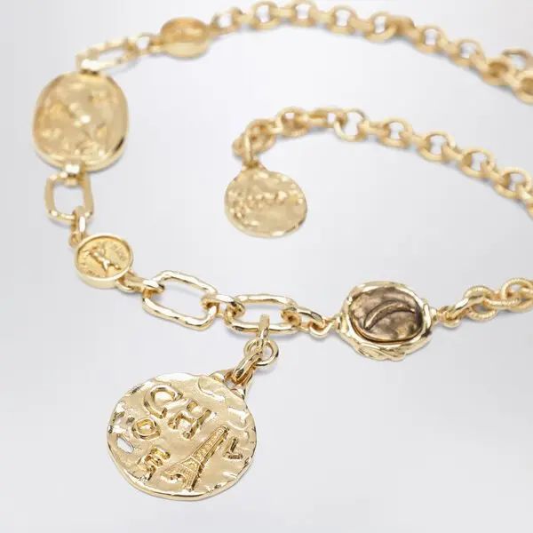 Chloé Medals Choker - Yellow