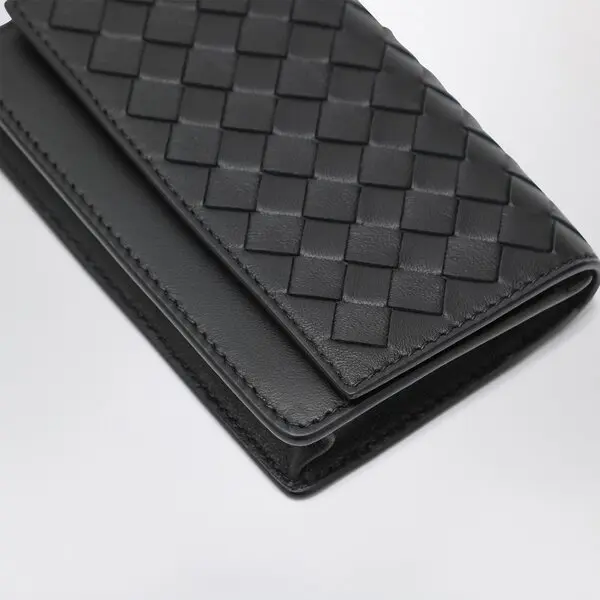 Bottega Veneta Small Intrecciato Continental Wallet
